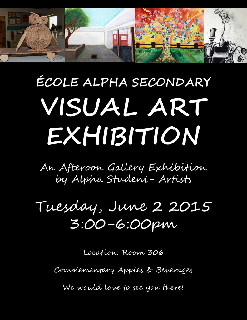 Visual Art | École Alpha Secondary School